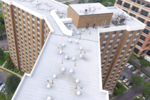 high rise project - Pfister Roofing